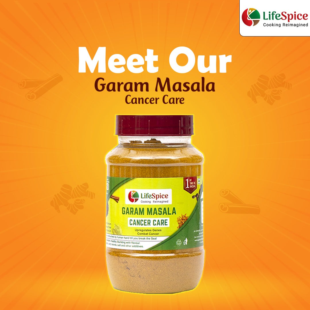 Lifespice Garam Masala - Cancer Care -150g Jar | Lab tested recipe